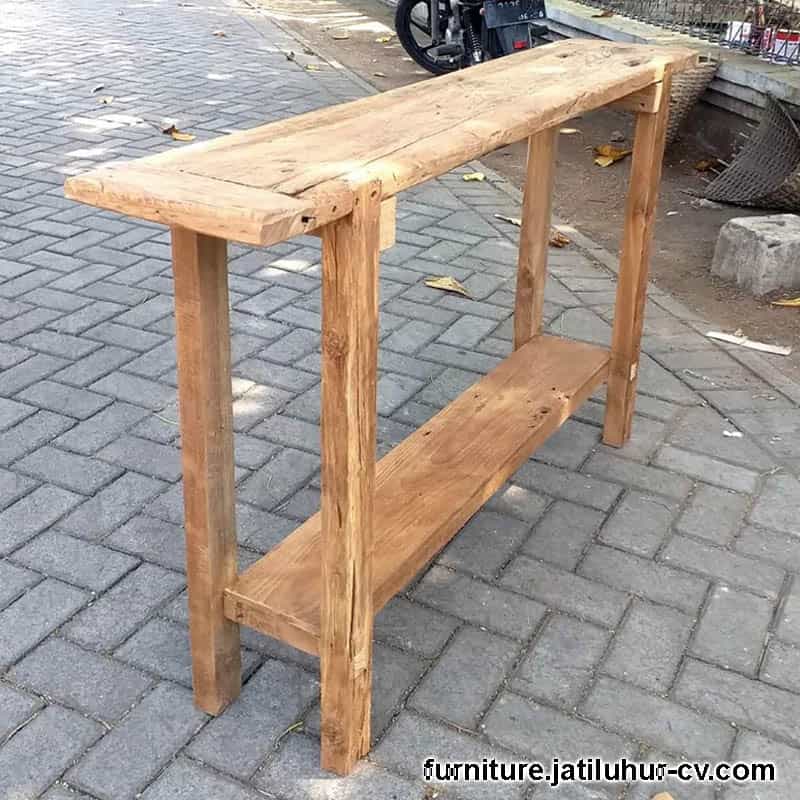 Reclaimed Teak Console Table Furniture